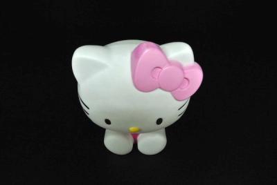 China 5 Inch Hello Kitty Coin Bank , Lovely Coin Saving Bank For Little Girl for sale