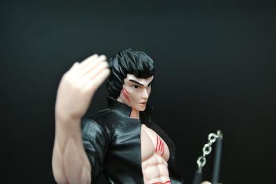 China Famous Kufu Star Bruce Lee Action Figure 90 Degree PVC For Collection for sale