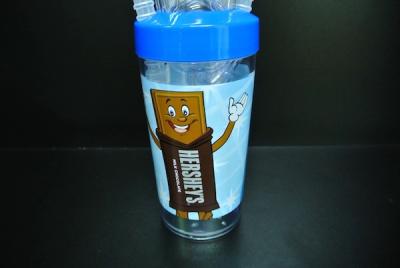 China 8.5 Inch Blue Cartoon Character Water Bottle For Children Various Color / Size for sale