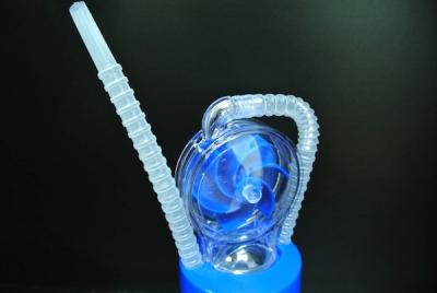 China 8.5 Inch Blue Cartoon Character Water Bottle For Children Various Color / Size for sale