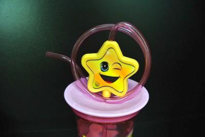 China Pink Star Style Cartoon CharacterDrinking Water Bottle 8.5 Inch  As Gift For Children Made By As for sale