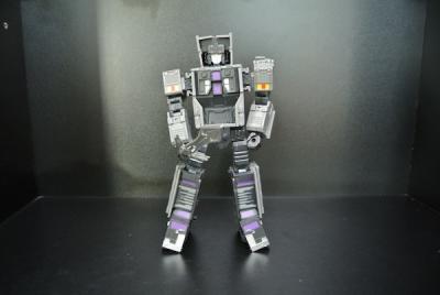 China Grey Color Transformer Robot Toy Have Sword For Adult Raise Manipulative Ability for sale
