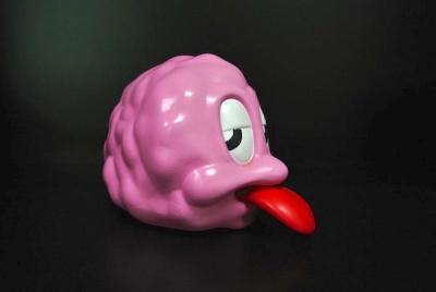 China Big Tongue Collectible Vinyl Toys Three Color For Children / Decoration for sale