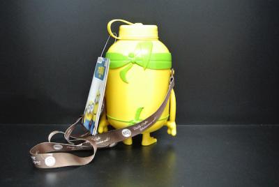 China Funny Style Souvenir Cartoon Character Water Bottle with AS / PS Material for sale