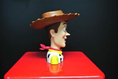 China Cowboy Character Plastic Candy Containers For Children OEM / ODM Available for sale