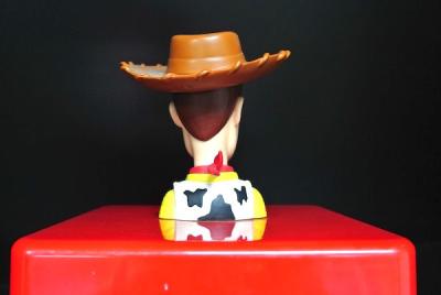 China Cowboy Character Plastic Candy Containers For Children OEM / ODM Available for sale
