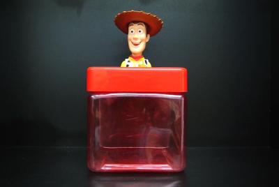 China Cowboy Character Plastic Candy Containers For Children OEM / ODM Available for sale