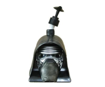 China Metal Color Star War Movie Solders Plastic Cartoon Shampoo Bottle Use For Home Storage Liquid for sale