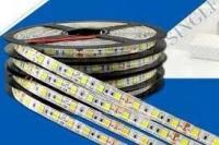 China DC12V 5M Flexible LED Strip Light SMD2835 60LEDs 120LEDs IP65 Waterproof Cold White for sale