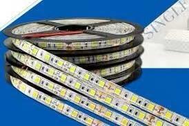 China DC12V 5M Flexible LED Strip Light SMD2835 60LEDs 120LEDs IP65 Waterproof Cold White for sale