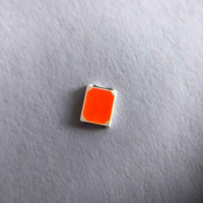China Electronic 2835 3v SMD Red Amber Led Chip Light 60-65lm for sale