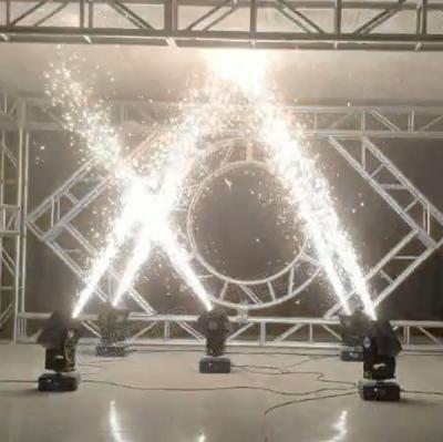 China ​DMX 750W Cold Spark Fireworks Fountain Machine Moving Head 220V For Wedding for sale