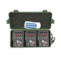 China AM04R-3 Programmable Fireworks Firing System 150M 12 Key Remote Control 12 Channel 3pcs 4 Cues for sale