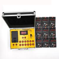 China 4 Cues Programmable Fireworks Firing System AM04R-9A 36 Channel Transmitter 9 Pcs for sale