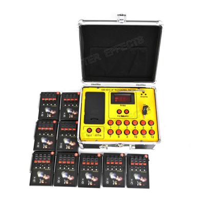 China 4 Cues Programmable Fireworks Firing System AM04R-9A 36 Channel Transmitter 9 Pcs for sale