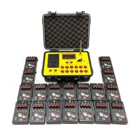 China Waterproof Remote Fireworks Firing System AM04R-18B 1200 Group 72 Channels Transmitter for sale