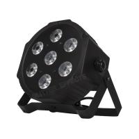 China Stage Effect 7x12W RGBW Hex Par DMX LED Flat Par Light For Studio Concert Party Lighting for sale