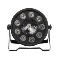 China LED Flat Par 9X10W 30W RGB LED Stage Lighting DMX Par Lights For Stage DJ Music Party for sale