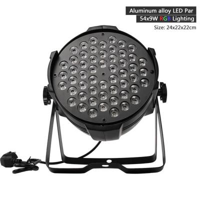 China LED Par Stage Lighting 486W RGB Flat Par Light For Dj Disco Party Wedding Bar for sale