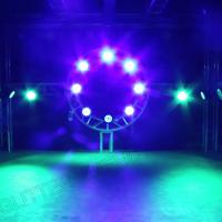China 18x18W Dj Wash Lighting Par Cans DMX 512 Light ​Aluminum Alloy 10HZ for sale