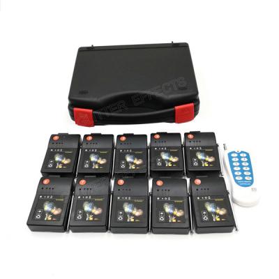 China 433Mhz Wireless Consumer Pyrotechnic Ignition System 10 Channel Multi Function for sale