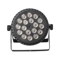 China DMX 512 Par Stage Lighting Aluminum Alloy LED Flat Par 18x18W 6IN1 For DJ Party for sale