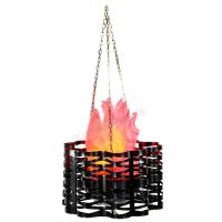 China Triple Large Artificial Flame Machine / GLC-TS006 28cm Simulated Fake Fire Machine 1.6KG for sale