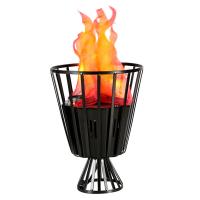 China GLC-TS021 Fake Fire LED Silk Flame Light 25cm Artificial Flame Lights Brazier for sale