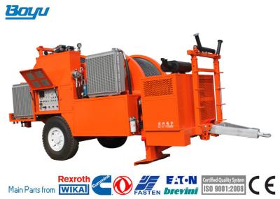 China Hydraulic Cable Tensioner with 200kN Max Tension and 97kW Diesel Engine for Conductor Stringing for sale
