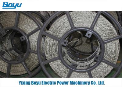 China YL11 11mm Anti Twist Wire Rope 80kN Breakage Tension 1000m Length Steel Braided Rope for sale
