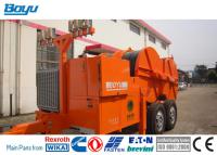 China Power Line Tension Stringing Equipment Water Cooling Engine 77kw 24V for sale