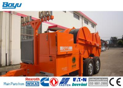 China Power Line Tension Stringing Equipment Water Cooling Engine 77kw 24V for sale