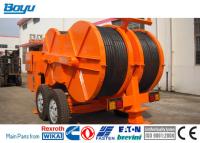 China 4x50KN Hydraulic Cable Tensioner Stringing Equipment for Overhead Power Lines 1500mm for sale