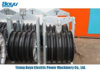 China Five Bundled Conductor Pulley 600mm Wheel Diameter For Transmission Line for sale