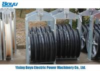 China Five Aluminum Bundled Conductor Pulley Working Load 40kN for sale