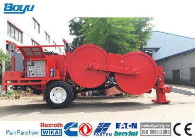 China 5km/H Cable Stringing Equipment Hydraulic Tensioner Cummins 4BT3.9-C105 Engine for sale