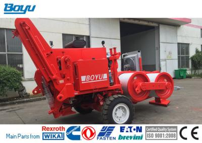 China TY180 Hydraulic Cable Puller Stringing Equipment with 180kN Pulling Force and 5 km/h Speed for sale