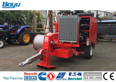 China 180kN Hydraulic Puller Machine for Overhead Line Construction 750mm Bullwheel for sale