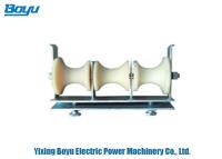 China TYSH80S Nylon Wheel Tri Bundle Stringing Block 5kN Rated Load for Conductor up to LGJ185 for sale