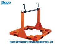 China P-LNG 2000lb Capacity Reel Rack System For Transmission Line Stringing Tools for sale