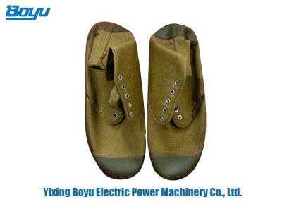 China Electric Transmission Line Stringing Tools Insulating Shoes 5KV Rubber Canvas Anti Slip for sale