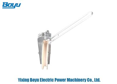 China Conductor Cable Stringing Pulley Block Helicopter 508x75mm Single Sheave for sale