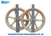 China 508x75mm Wheel Size Bundled Conductor Pulley Nylon Single for sale
