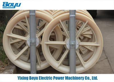 China Nylon Wire Bundled Conductor Pulley Block for Stringing 508x75mm 20kN for sale