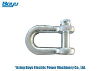 China TYGXK High Strength Transmission Line Stringing Tools Shackle for sale