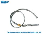 China Transmission Line Stringing Tools Temporary Mesh Sock Joints Pulling Grips 10kN to 80kN Rated Load for sale