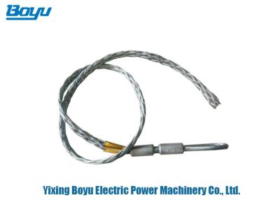 China Transmission Line Stringing Tools Temporary Mesh Sock Joints Pulling Grips 10kN to 80kN Rated Load for sale