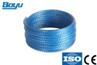 China Blue Nylon Braided Polypropylene Rope 6mm-60mm Diameter with 80-130kN Breaking Load for Marine Applications for sale
