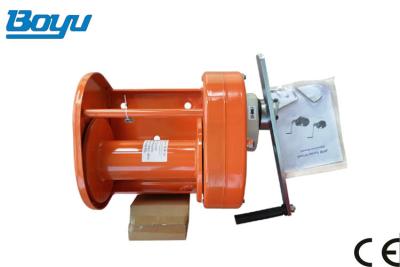 China 1t 2t 3t Transmission Line Stringing Tools Mini Portable Wire Rope Heavy Duty Hand Winch with Brake for sale