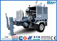China 330KV Hydraulic Puller Stringing Machine 100kN 10T with Cummins Engine for Overhead Power Lines for sale